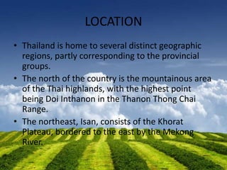 Informative speech [thailand] | PPTX