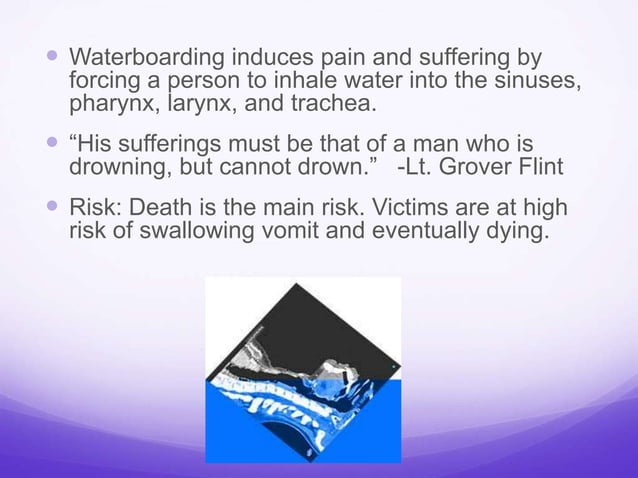 Informative speech waterboarding | PPTX