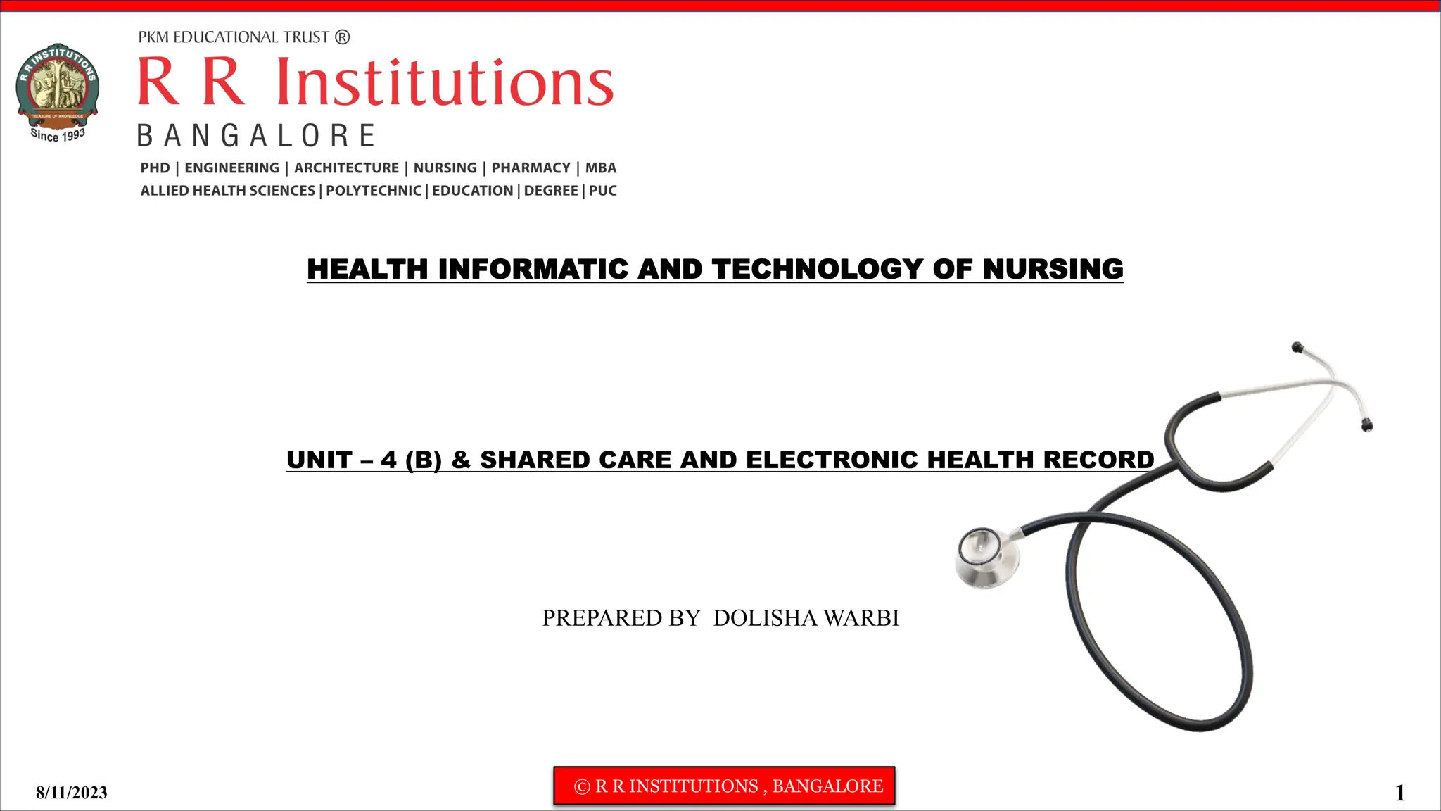 Informative Technology Electronic Health Record Pdf