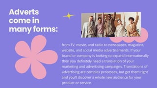 Informative translation. Announces. Pdf. | PPT