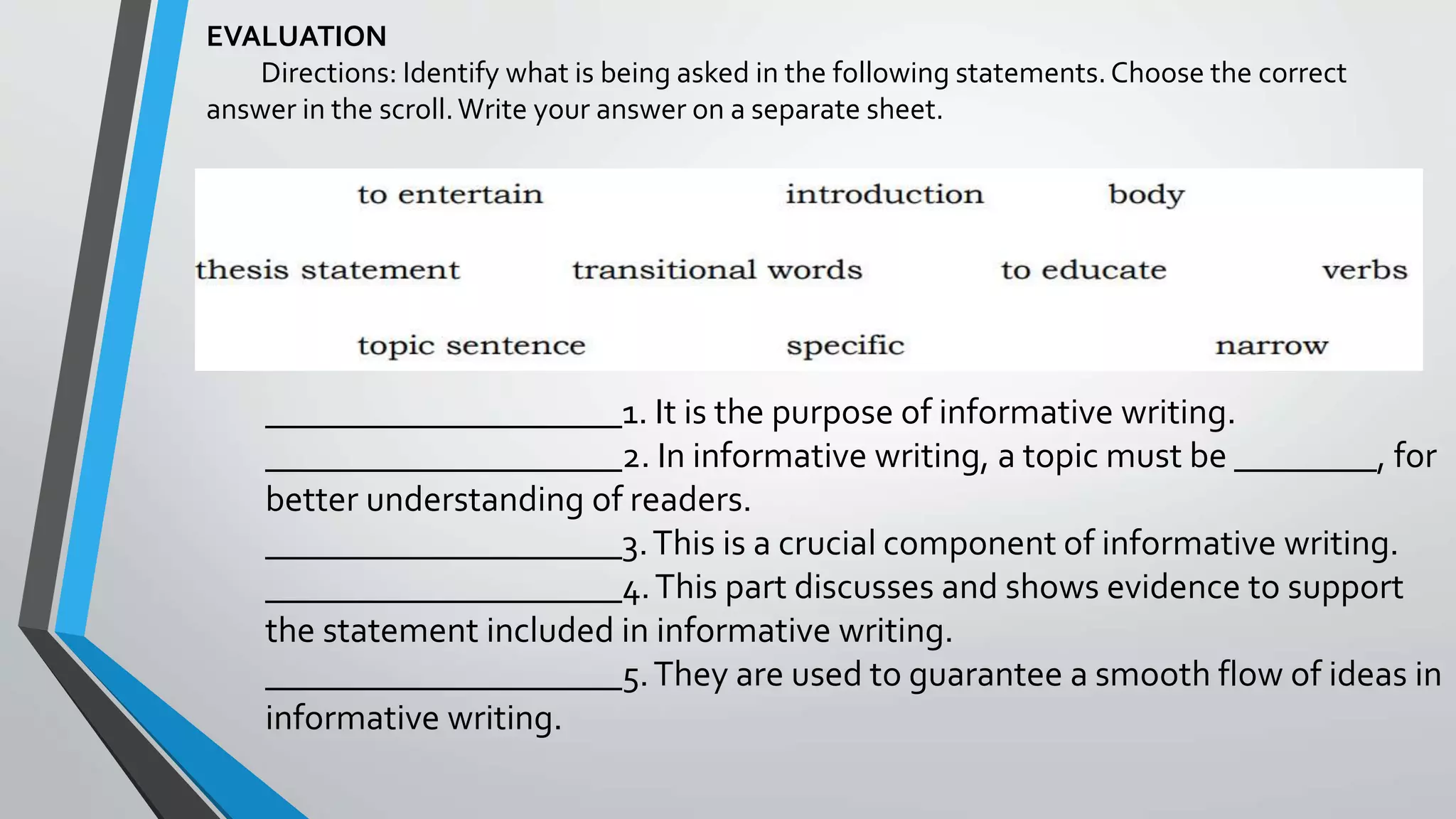 Quaterr 3 Week 2 (Enlish 10) Informative Writing.pptx