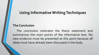 Quaterr 3 Week 2 (Enlish 10) Informative Writing.pptx