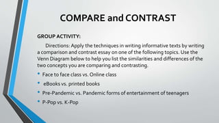 Quaterr 3 Week 2 (Enlish 10) Informative Writing.pptx