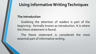 Quaterr 3 Week 2 (Enlish 10) Informative Writing.pptx