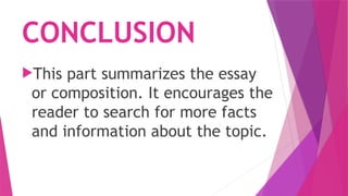 Informative writing topic for grade nine | PPTX