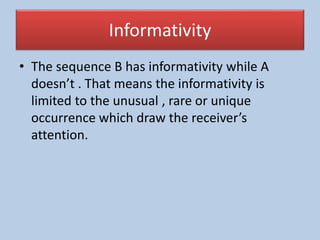 Informativity | PPTX