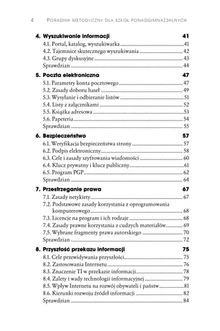 Informatyka Europejczyka. Poradnik metodyczny dla szkół ...