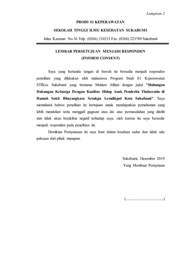 Inform consent | PDF