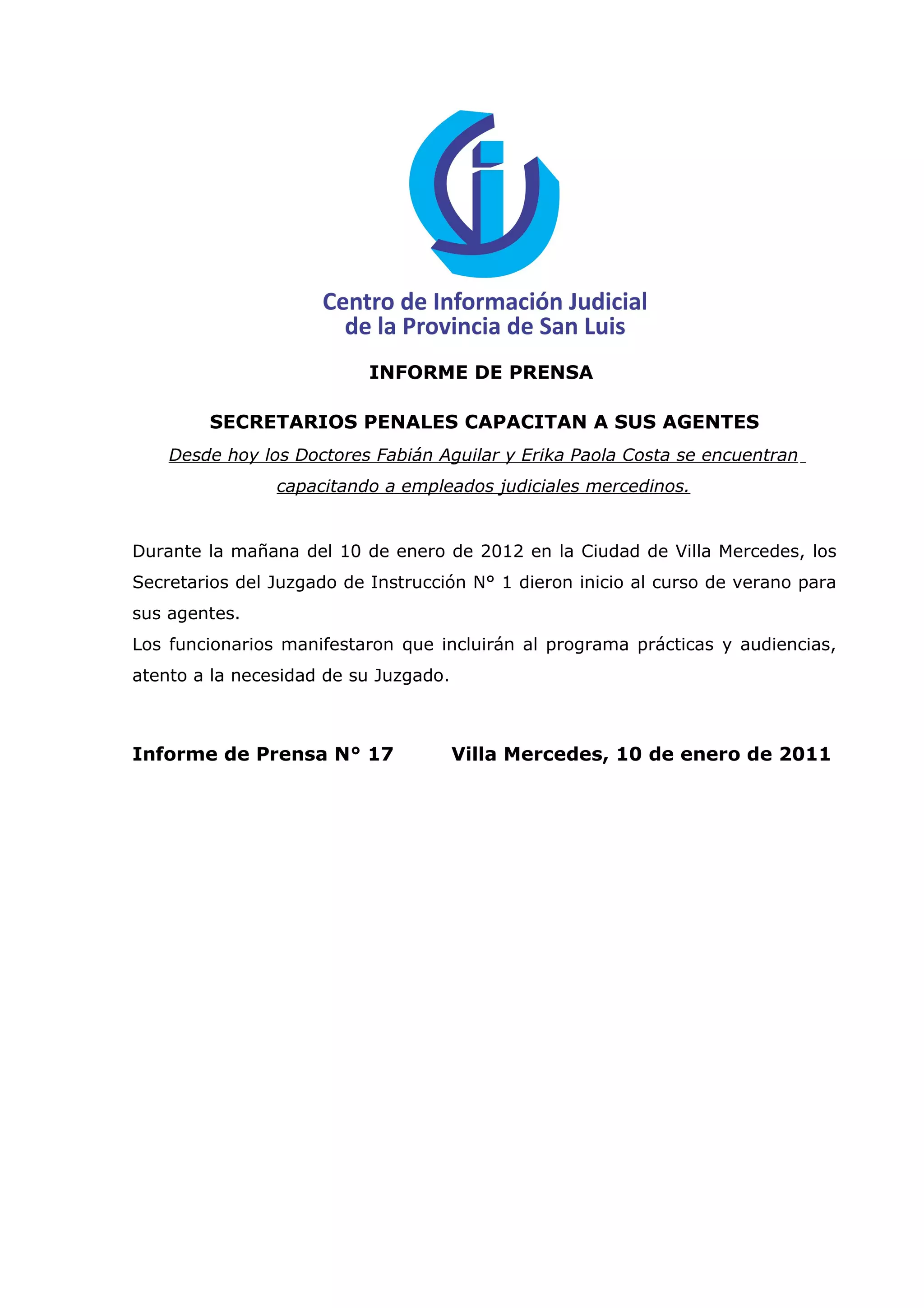 Informe 17 | DOC