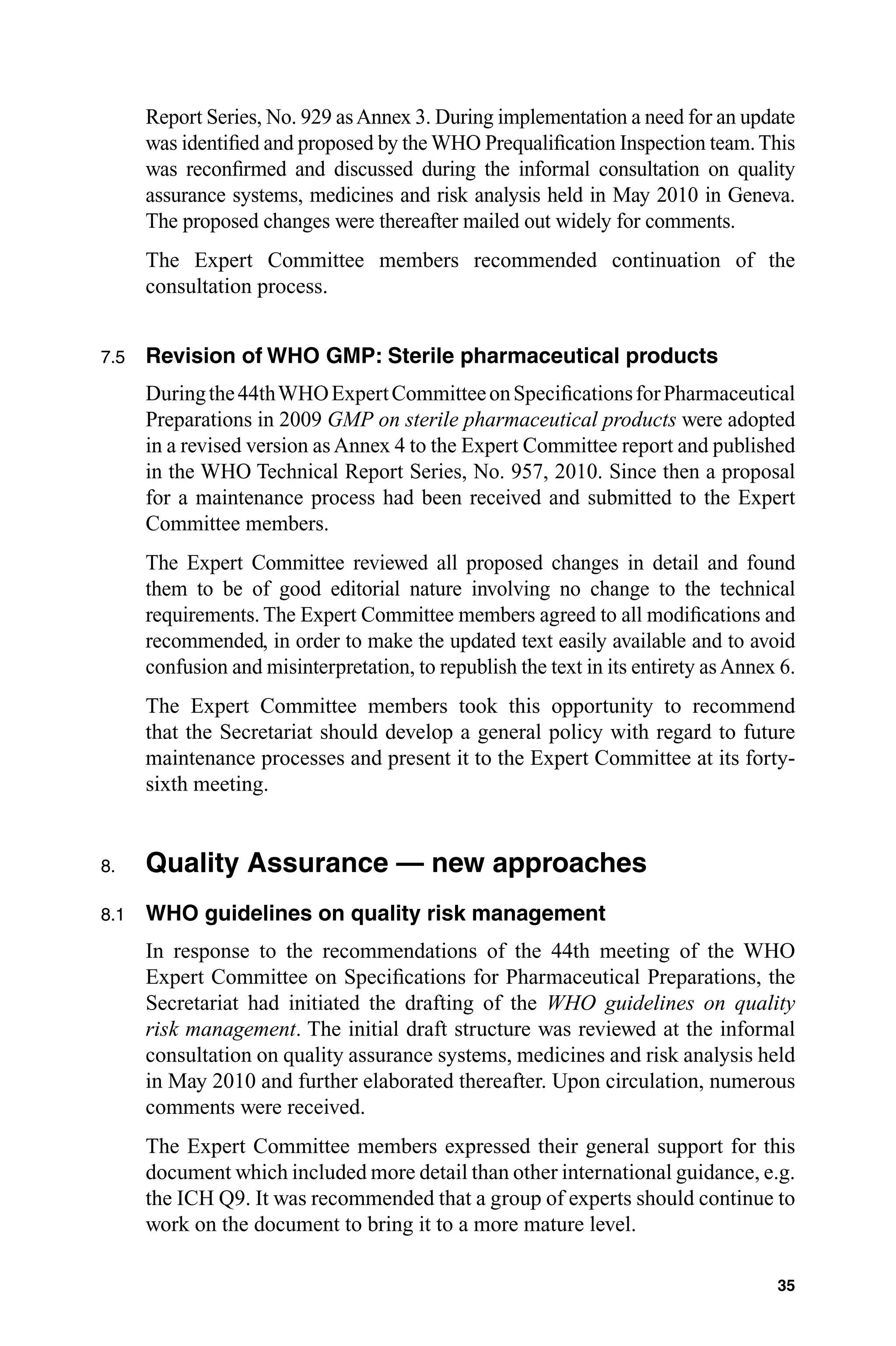 Informe 45 oms | PDF