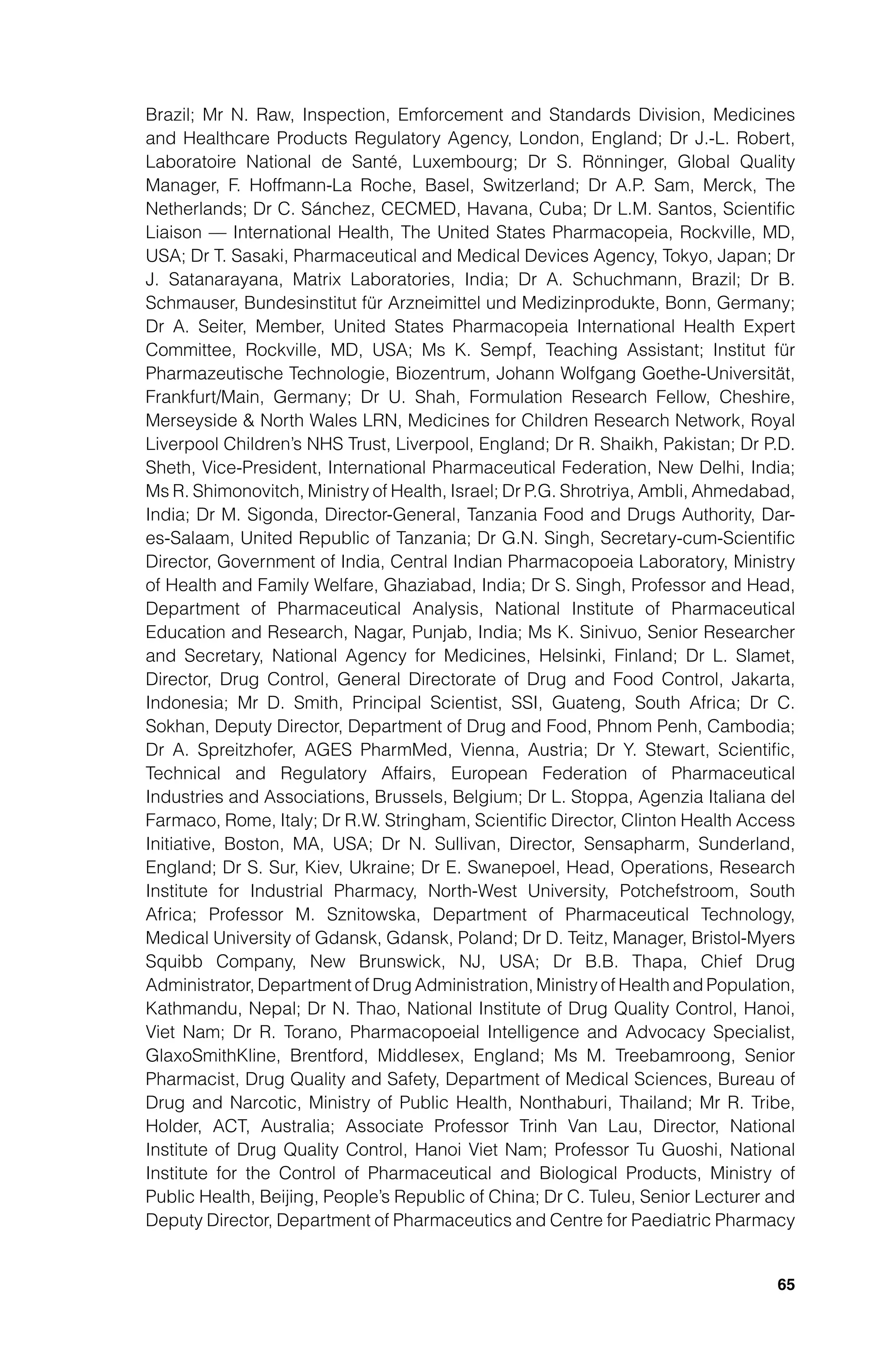 Informe 45 oms | PDF