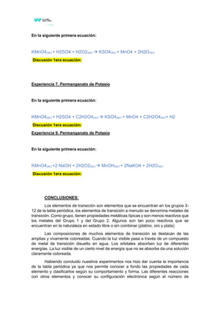 informe 6 metales de transición frágiles | DOCX