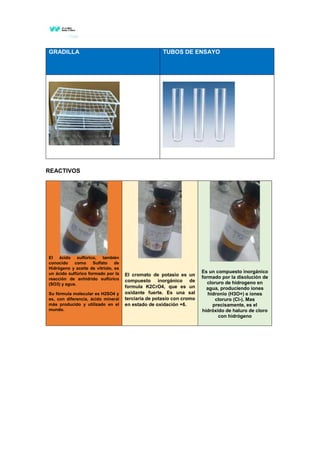 informe 6 metales de transición frágiles | DOCX
