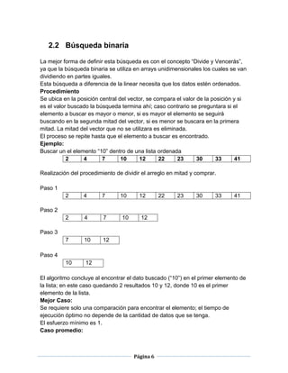 Informe algoritmos de busqueda | DOCX