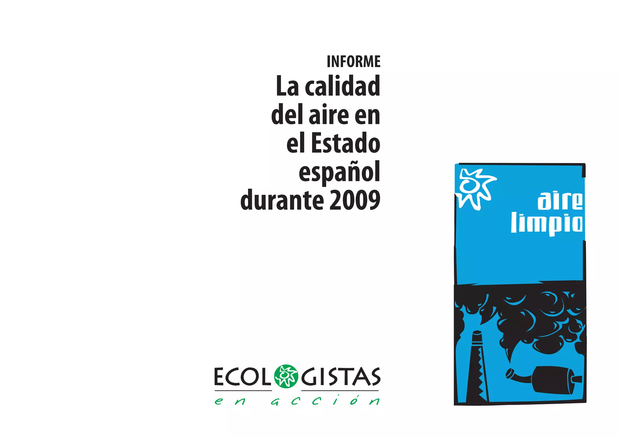 Informe Calidad Del Aire En España En 2009 Ppt
