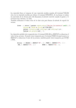 Compilador Convertidor de Divisas | PDF | Programming Languages | Computing