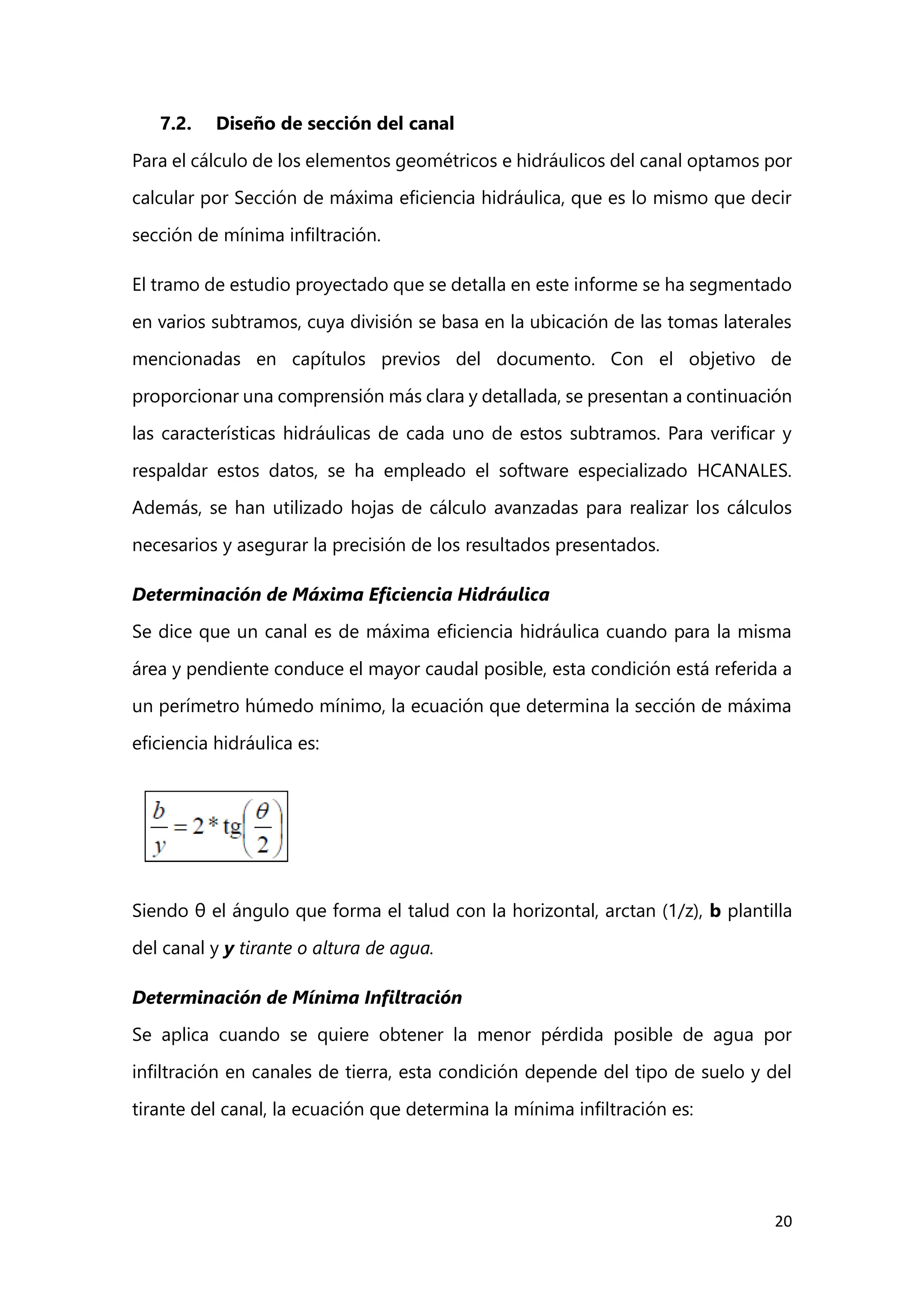 INFORME COMPLETO Quebrada de Punguy para facilitar la irrigación de las ...