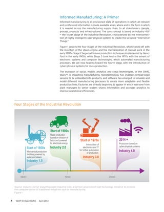 Informed Manufacturing: The Next Industrial Revolution | PDF