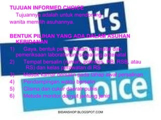 Informed choice | PPT