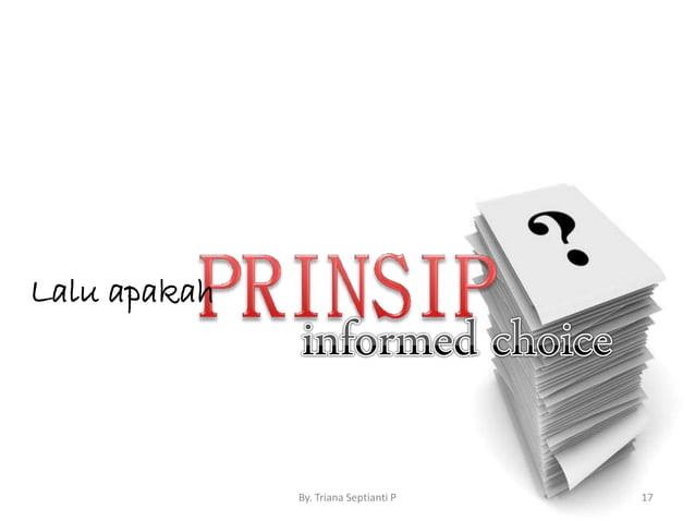 Informed choice & informed consent | PDF