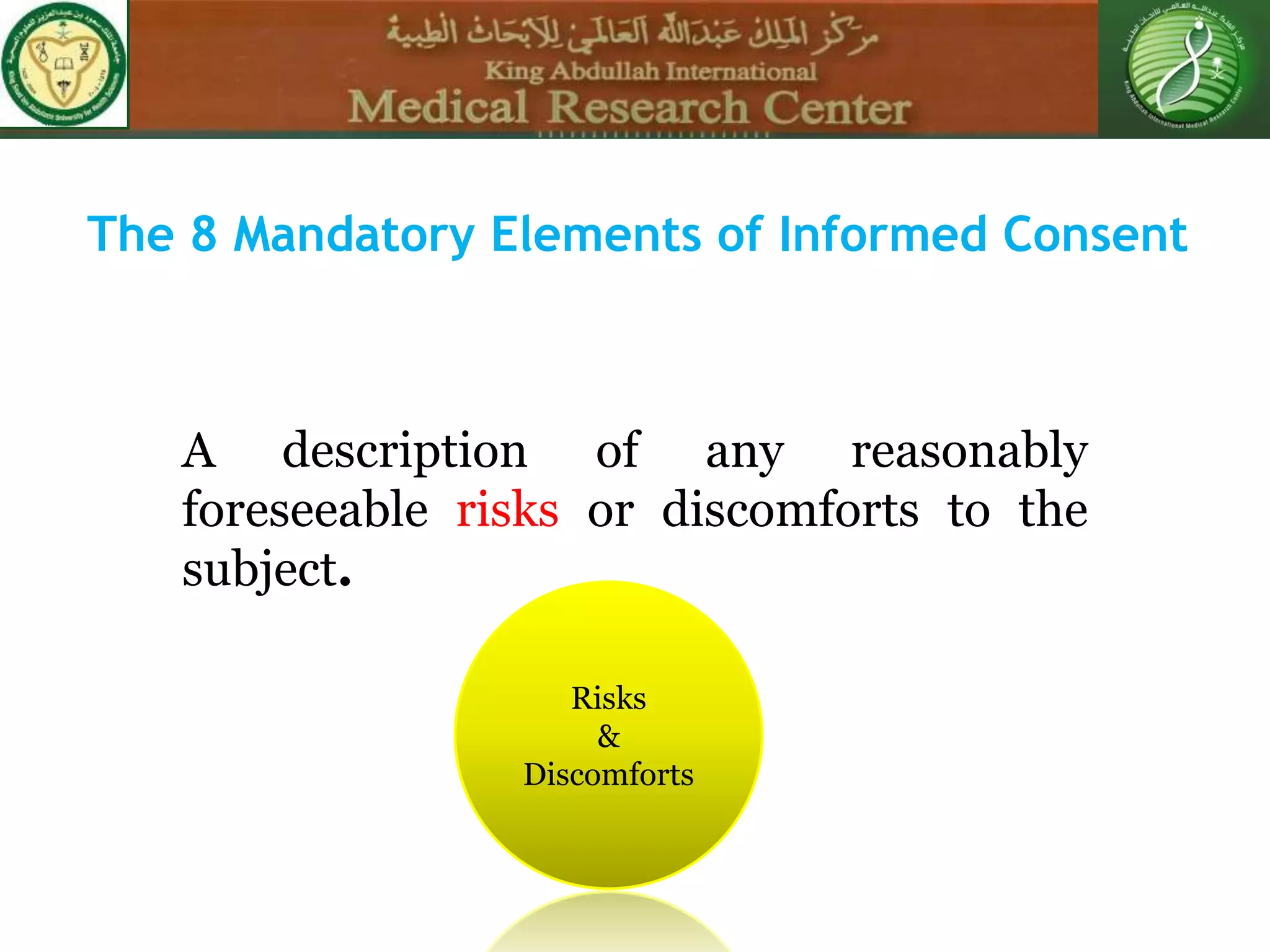 Informed consent: Definition & elements | PPTX