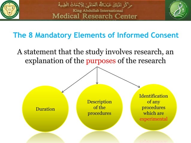 Informed consent: Definition & elements | PPTX
