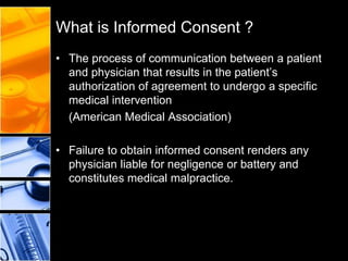 Informed consent | PPT