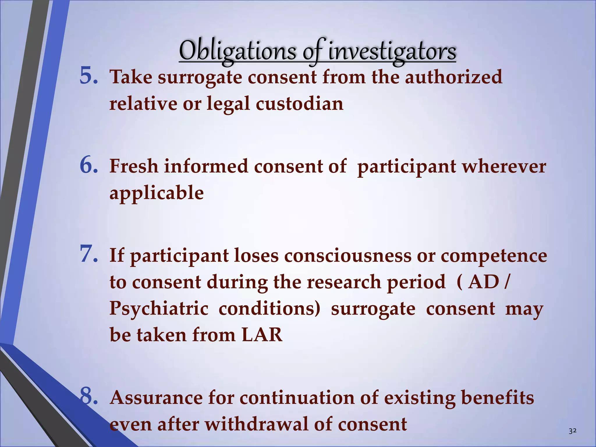 Informed consent in Clinical Trials | PPTX