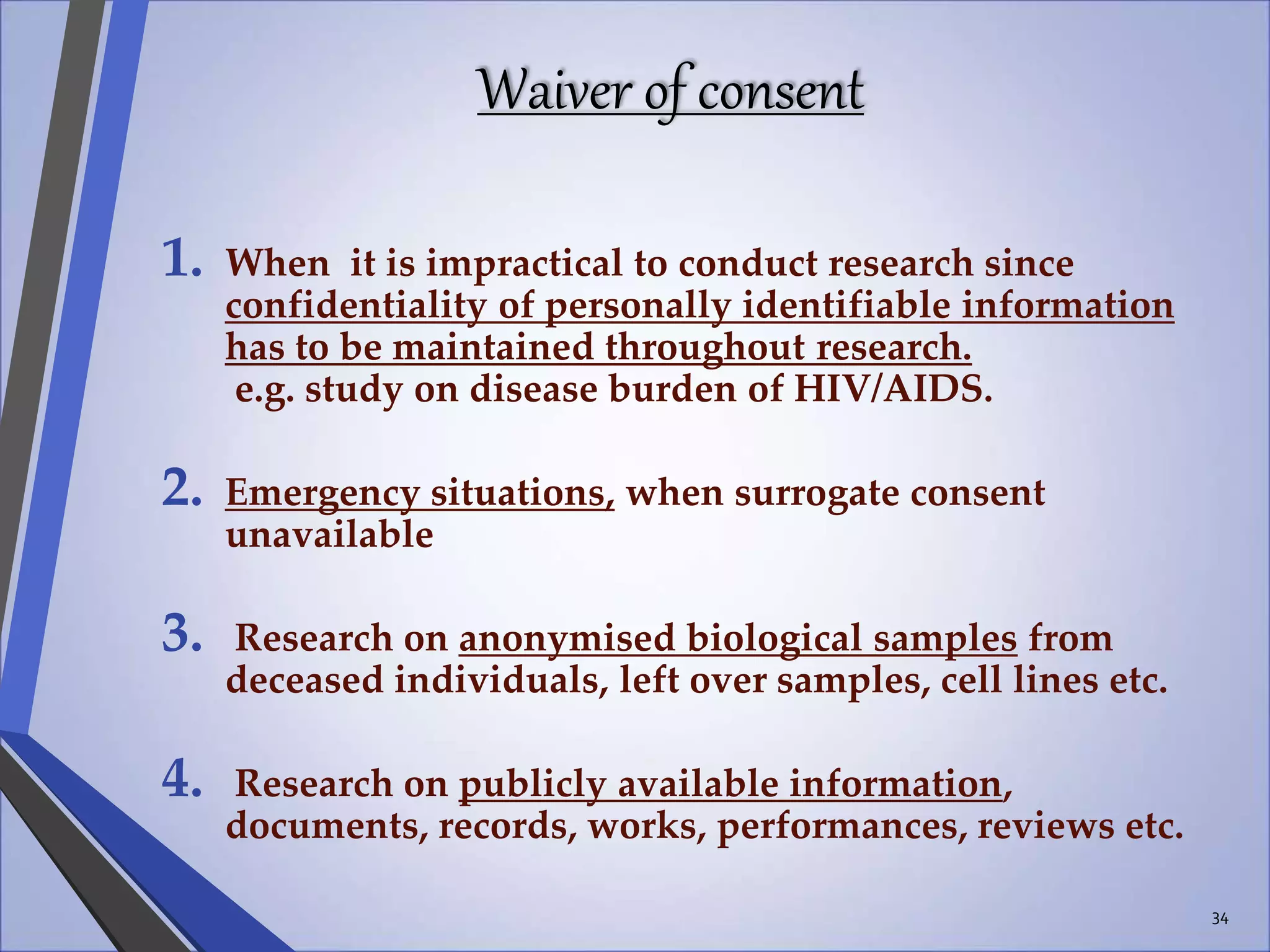 Informed consent in Clinical Trials | PPTX