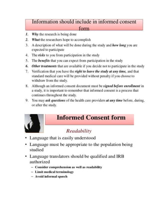 Medical Informed Consent Examples