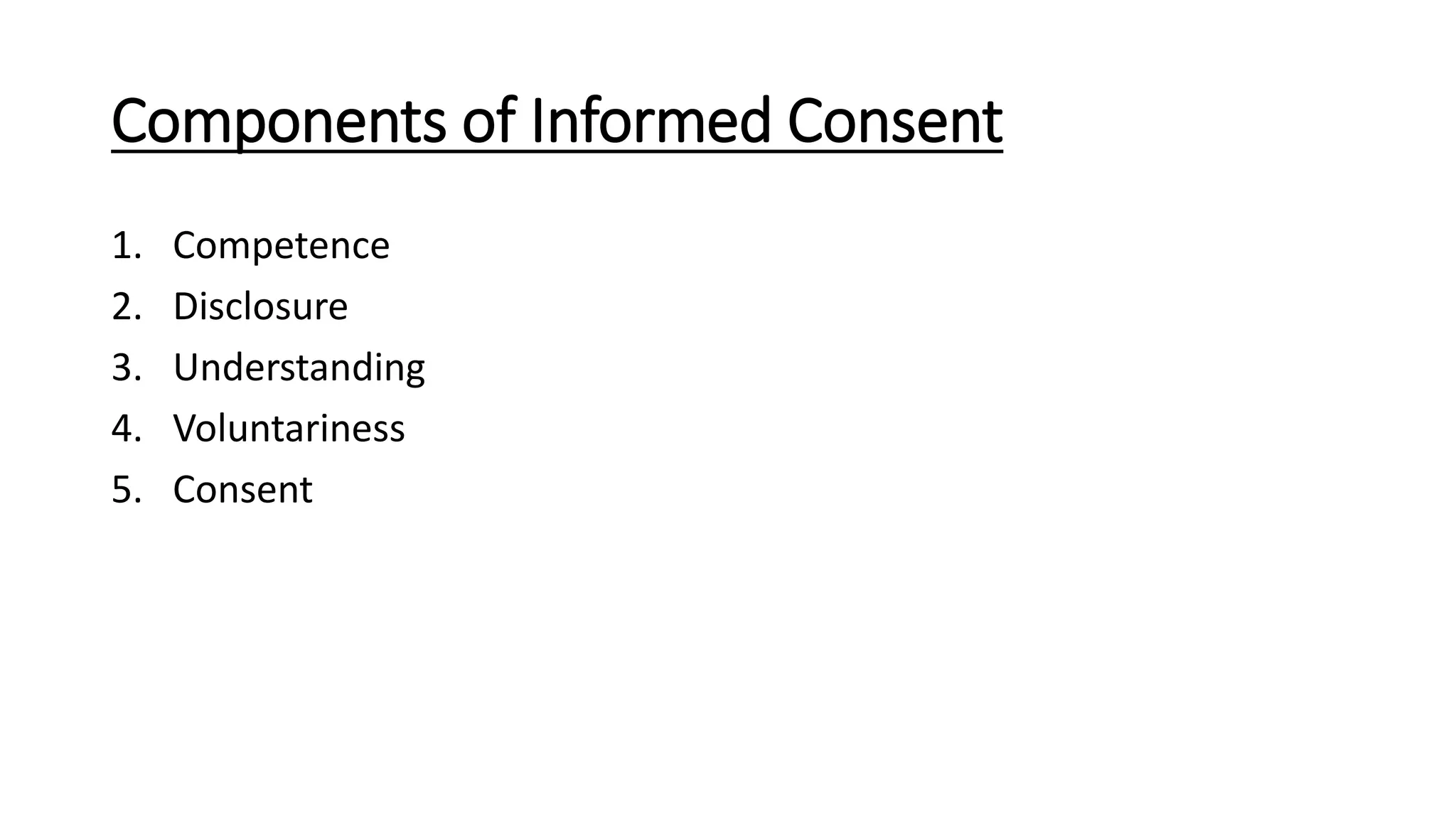 Informed consent | PPTX