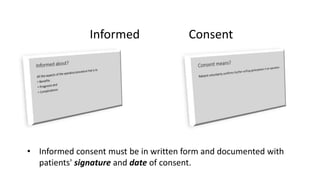 Informed consent | PPTX