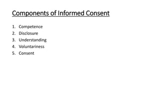 Informed consent | PPTX