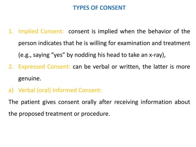 dental INFORMED CONSENT seminar at .pptx | First Aid | Injuries
