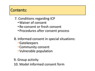 INFORMED CONSENT PROCESS IN MEDICAL RESEARCH | PDF
