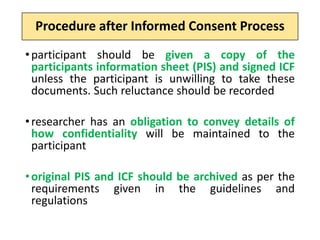 INFORMED CONSENT PROCESS IN MEDICAL RESEARCH | PDF