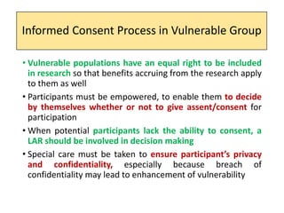 INFORMED CONSENT PROCESS IN MEDICAL RESEARCH | PDF