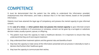 Informed Consent……………………………………………………………. | PPTX