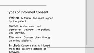 Informed Consent and Steps to Obtain Informed Consent | PPT