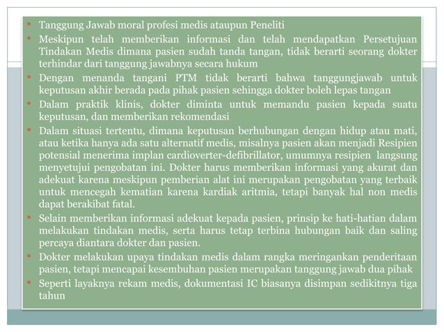 INFORMED CONSENT dan Persetujuan Tindakan Medis.pptx