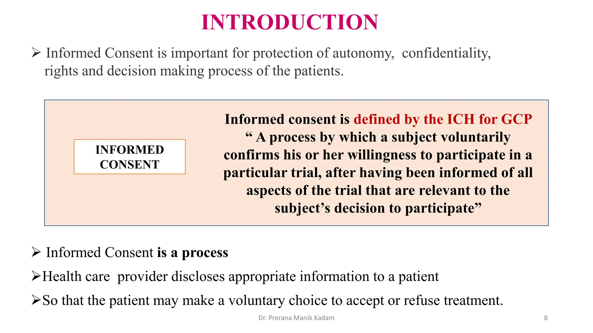 Informed Consent Documents Dr. Prerana.pptx