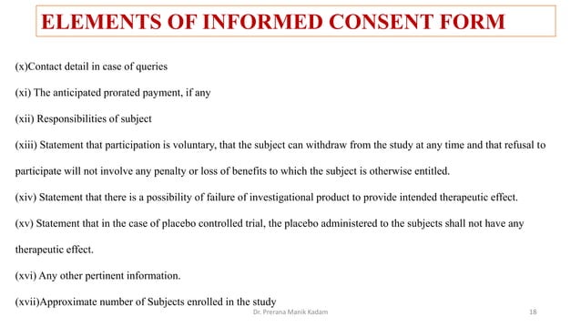 Informed Consent Documents Dr. Prerana.pptx