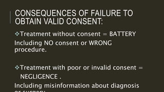 Informed consent - Medical | PPTX