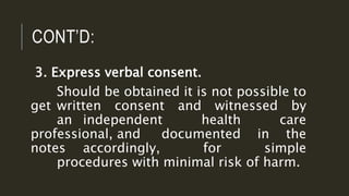 Informed consent - Medical | PPTX