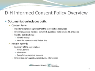 Informed Consent powerpoint | PPTX