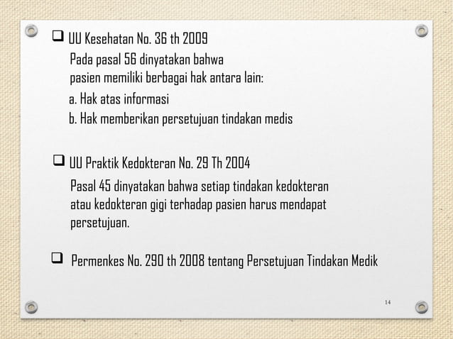 INFORMED CONSENT DALAM PEMBERIAN ASUHAN KEPERAWATAN | PPTX