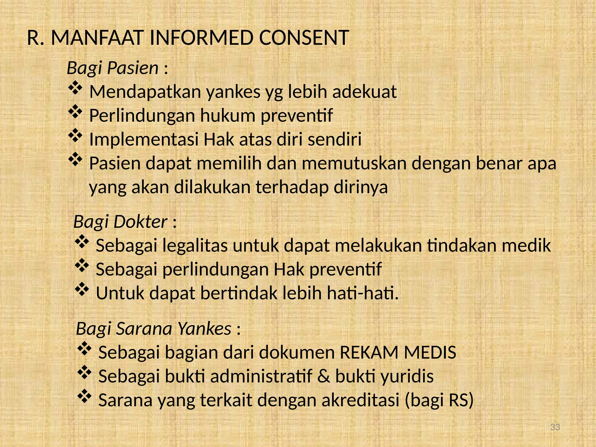 INFORMED_CONSENT_pptx. HUKUM KESEHATAN SEMESTER V | PPTX