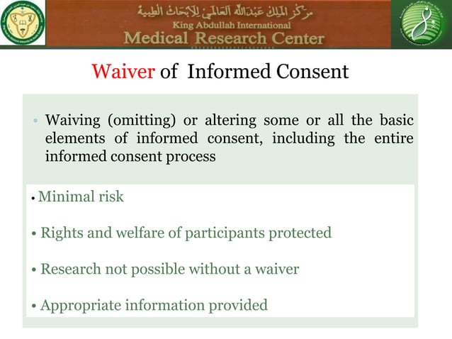Informed consent process | PPTX