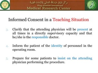Informed consent process | PPTX