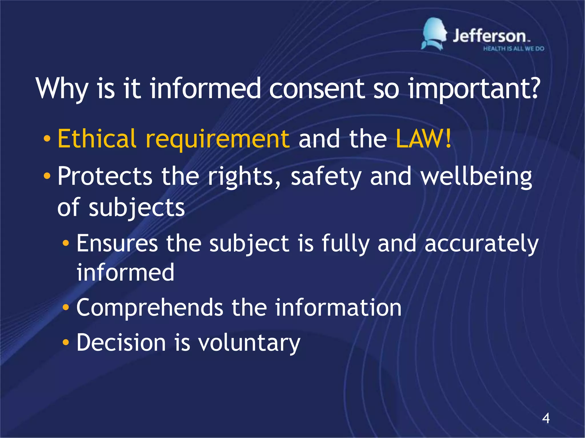 Informed consent process | PPTX